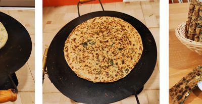 Galette kabyle au chardon d'Espagne